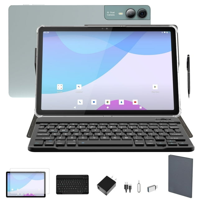 2025 Newest 11 inch Android 14 Tablet, 18GB RAM, 128GB ROM,2K Display ...