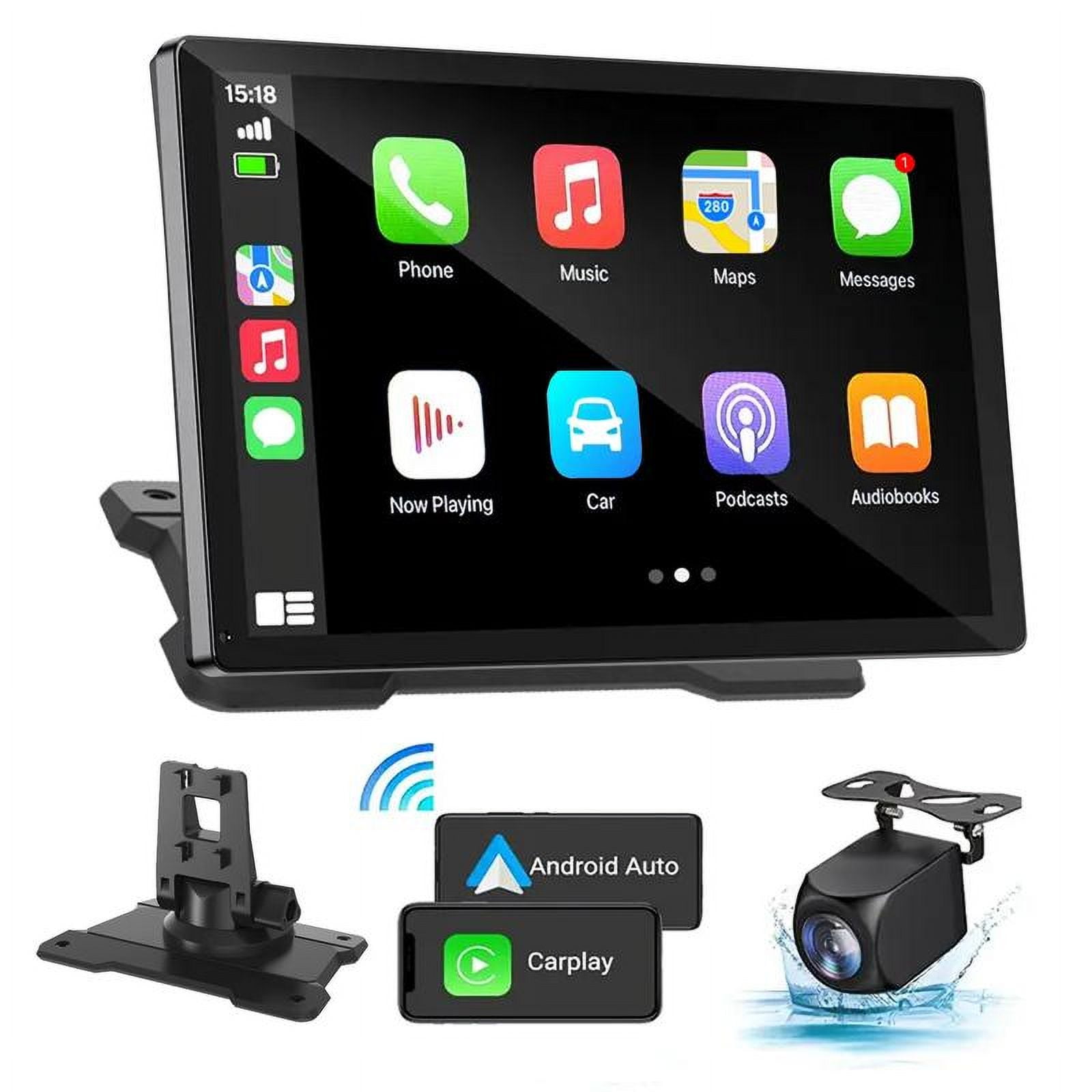 2025 Newest Carplay Pro IPS Touchscreen Wireless Portable Stereo AC/AA with Bluetooth/Wifi for ...
