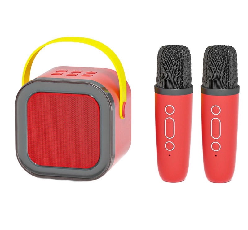 2025 Newest Kids Karaoke Machine with 2 Wireless Microphones & Voice ...