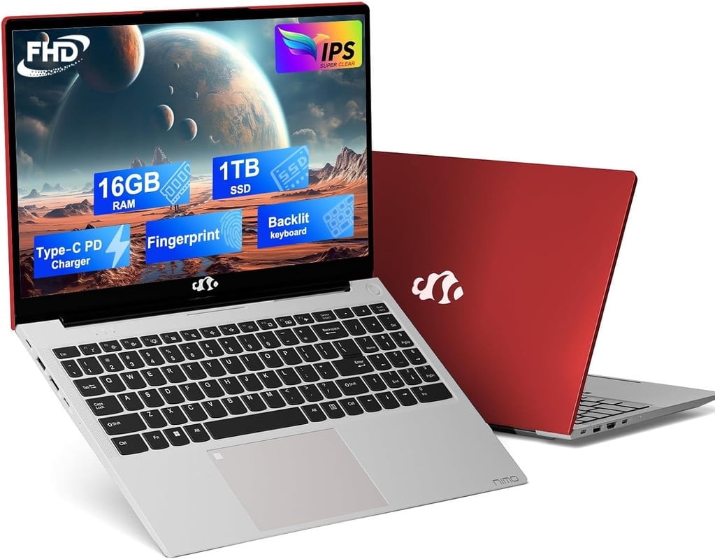 2025 Newest Laptop, 15.6-Inch FHD Display Laptop 16GB RAM 1TB with ...