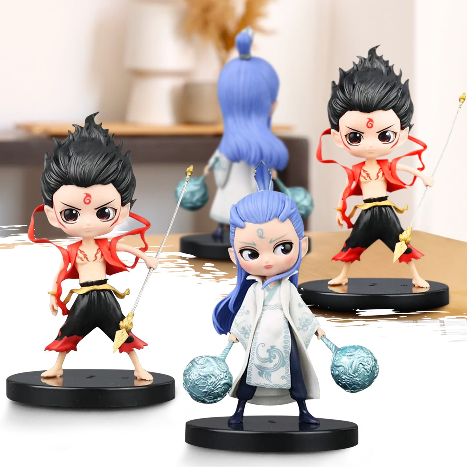 2025 Nezha 2 Action Figure Doll Ornaments, Animated Movie Nezha 2 ...