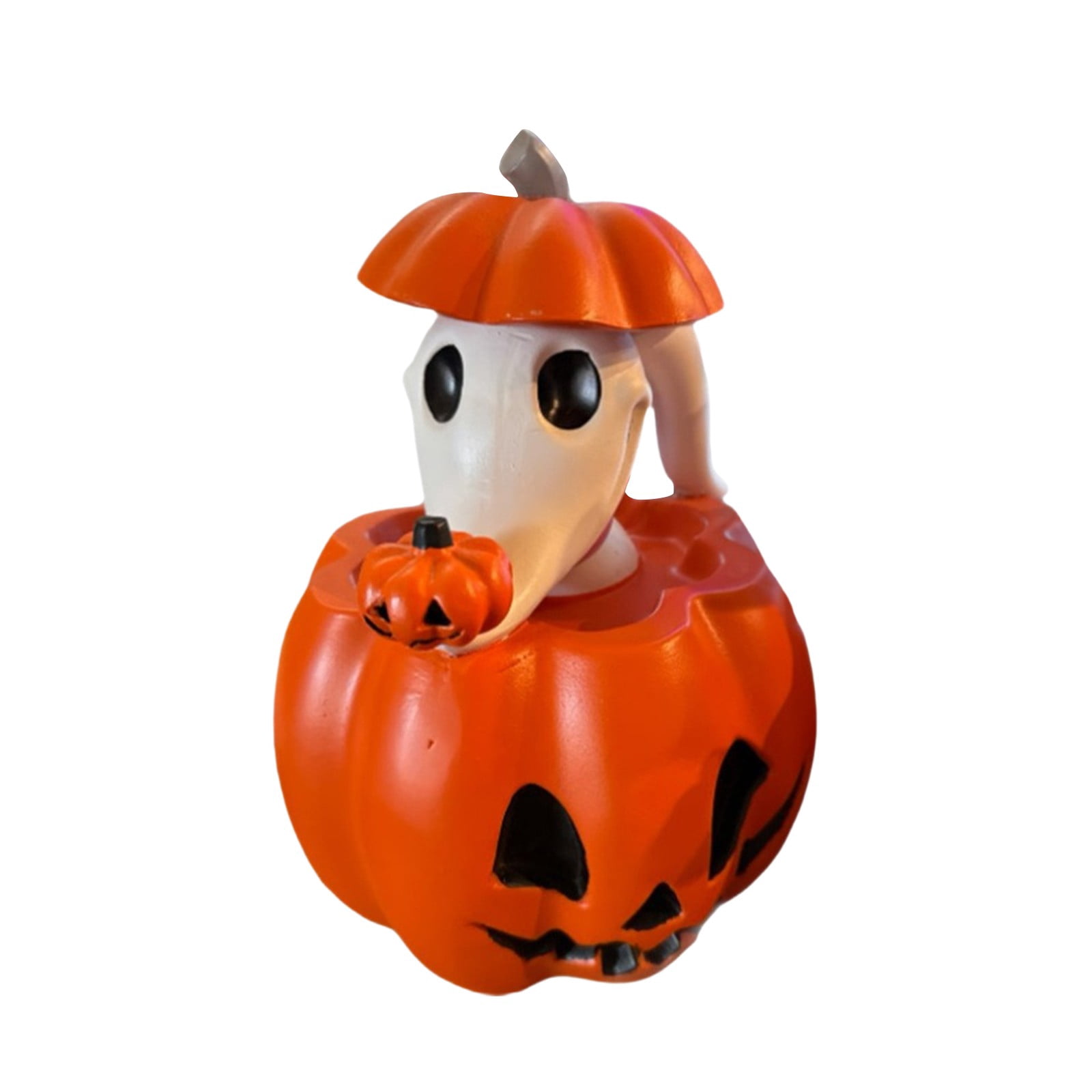 2025 Nightmare Before Christmas Zero Peek A Boo Pumpkin Figurine, Dog ...