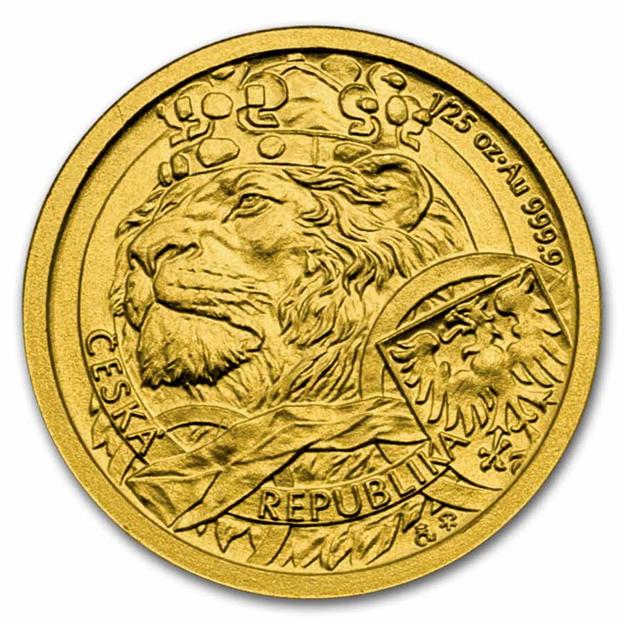 2025 Niue 1/25 oz Gold Czech Lion BU - Walmart.com