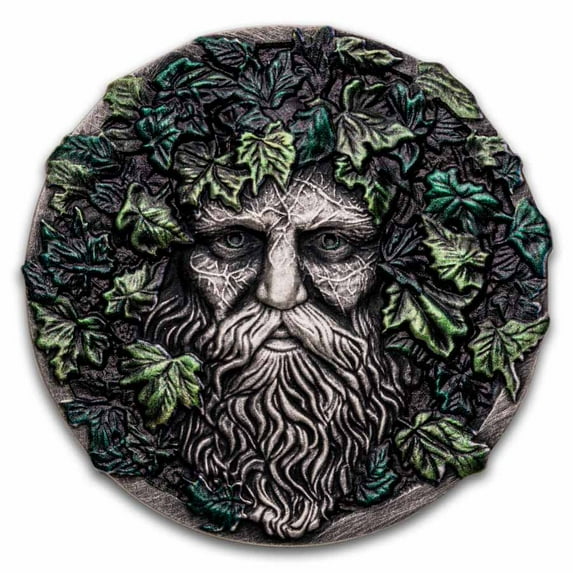 2025 Niue 2 oz Antique Silver The Forest Guardian (Box & COA) - Walmart.com