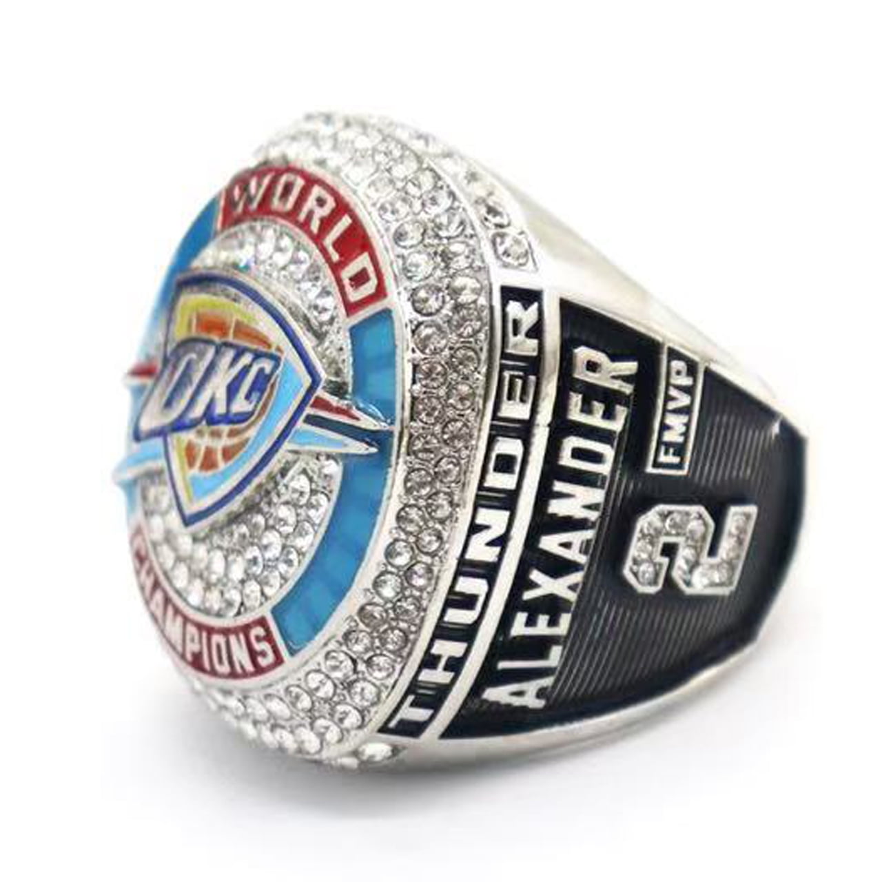 2025 OKC World Championship Basketball Champions Replica Ring Trendy ...