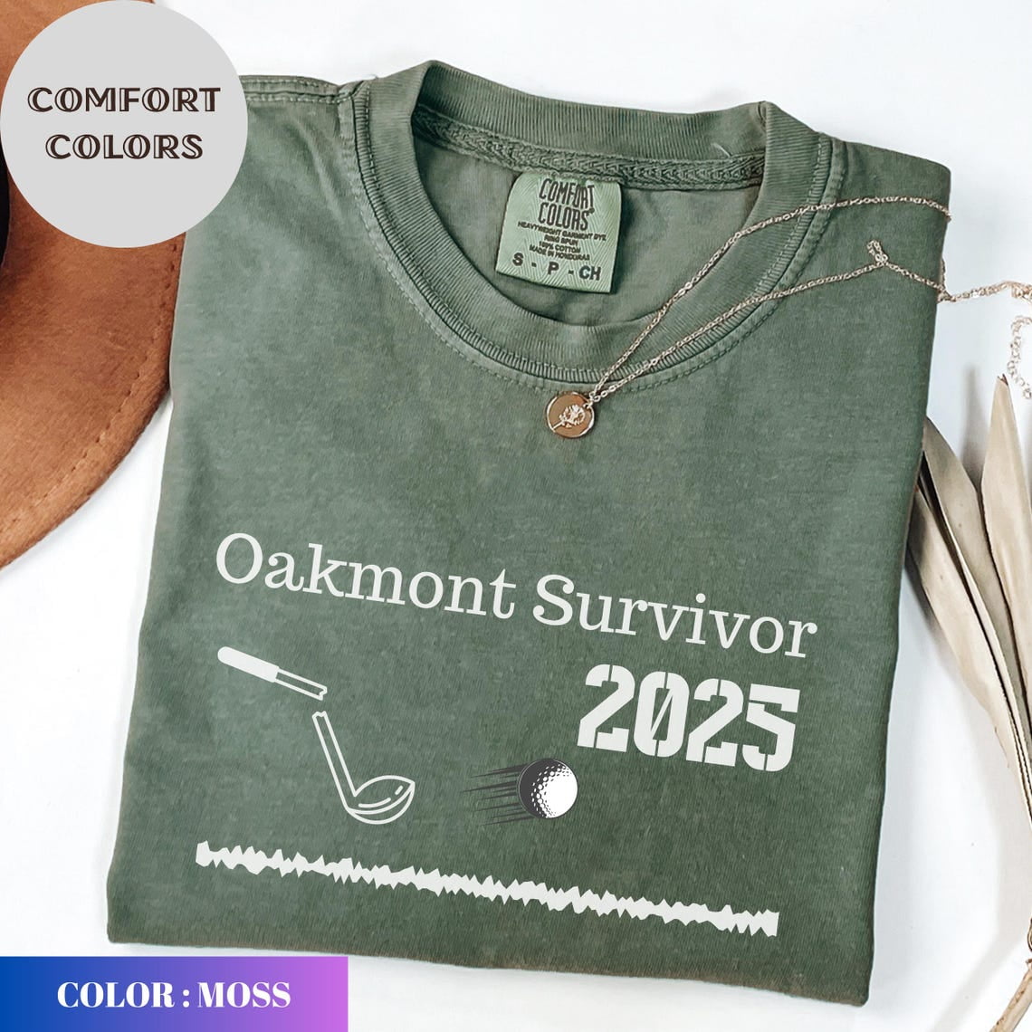 2025 Oakmont U.S. Open Golf Shirt: Final Round Fan Tee Tshirt All Size ...