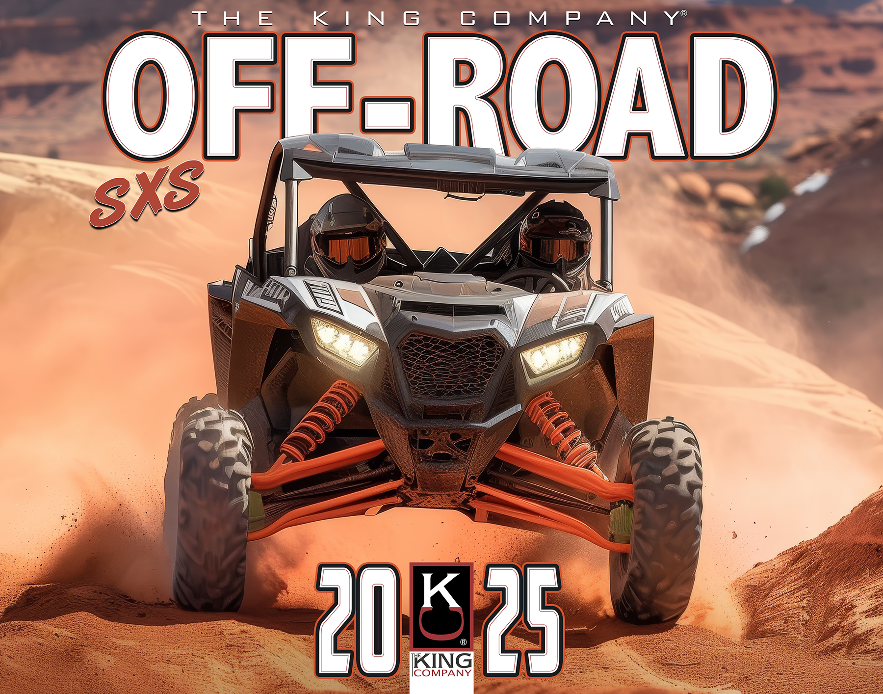 2025 Off-Road SXS Wall Calendar 16-Month X-Large Size 14x22, Off ...