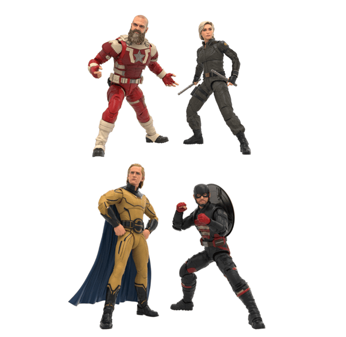 2025 Official Thunderbolts Action Figures Toys,6 Inch John F. Walker ...