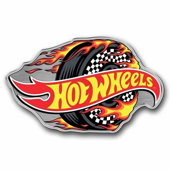 2025 PAMP 1 oz Silver- Hot Wheels™ Shaped & Colorized Coin - Walmart.com
