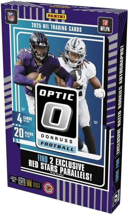 2025 Panini Donruss Optic Football International Hobby Box (Red Stars ...