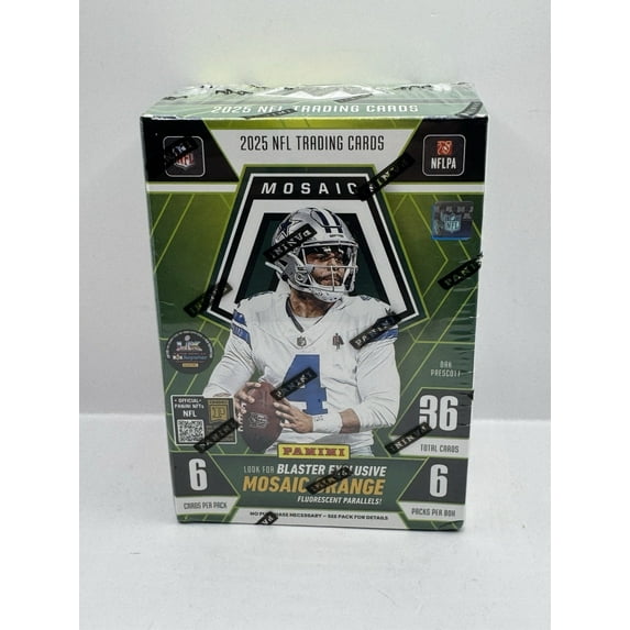 2025 Panini Mosaic Football Blaster Box - Factory Sealed - Find Mosaic ...