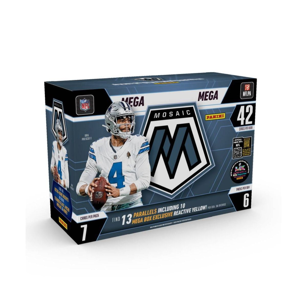 2025 Panini NFL Mosaic Football Trading Card Mega Box - Walmart.com