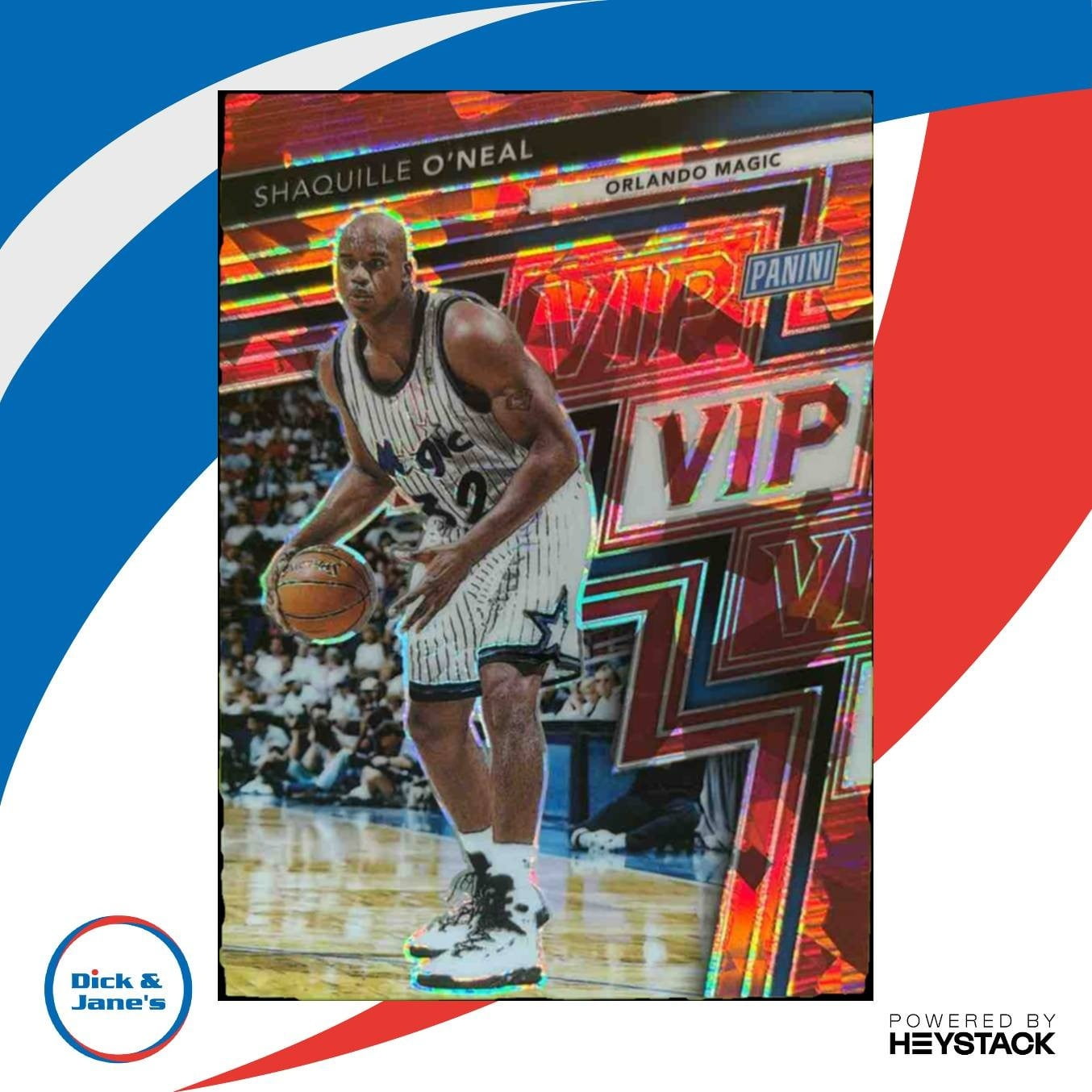 2025 Panini NSCC VIP Gold Packs Shaquille O'Neal Red Sparkle 88/99 #14 ...