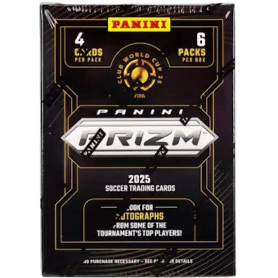 Panini 2025 Prizm FIFA World Cup Soccer Blaster Box, Numbered Pulsar ...