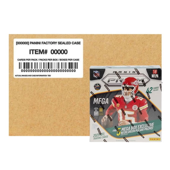 2025 Panini Prizm Football Mega 20-Box Case - Walmart.com