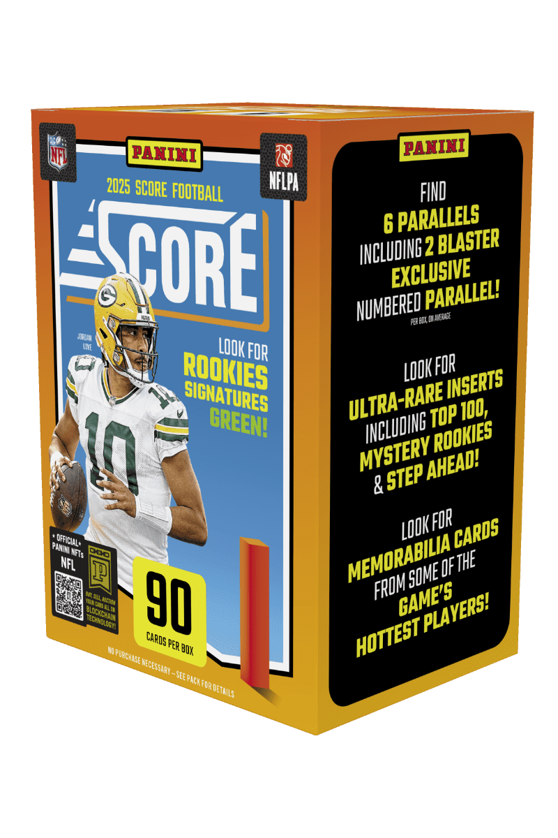 2025 Panini Score Football Hobby Blaster Box - Walmart.com