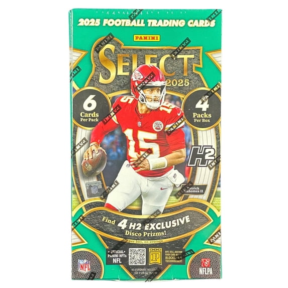 2025 Panini Select Football H2 Box - Walmart.com