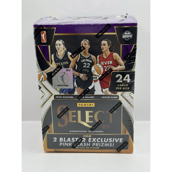 2025 Panini Select WNBA Blaster Box - Find Pink Flash Prizms - Factory ...
