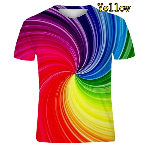 2025 Personalized Features Trendy Fashion Gradient Color Men's Printed ...