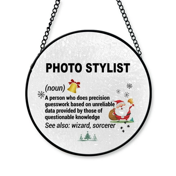 2025 Photo Stylist Stained Glass Window Hanging Christmas 2025, Photo ...