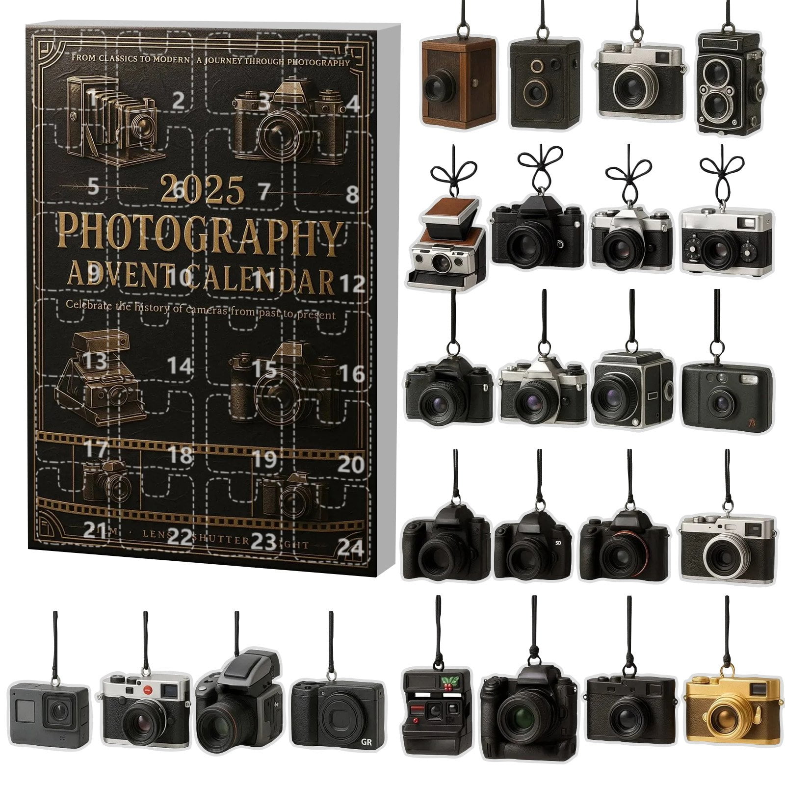 2025 Photography Advent Calendar – 24 Acrylic Collectible Ornaments ...