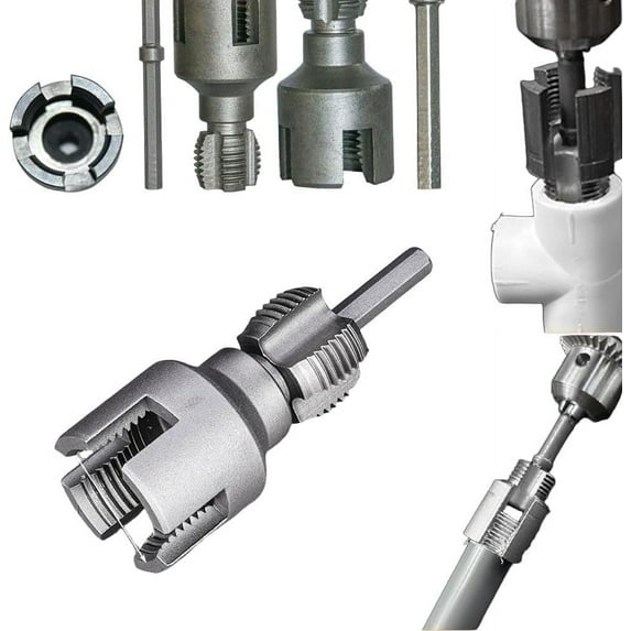2025 Pipe Thread Cutting Tool,Electric Drill Compatible PVC Pipe ...