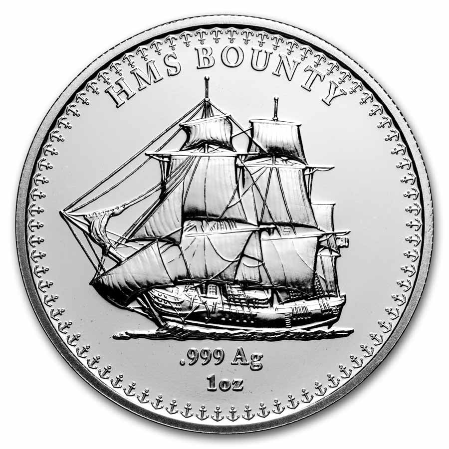 2025 Pitcairn Islands 1 oz Silver Bounty Coin BU - Walmart.com