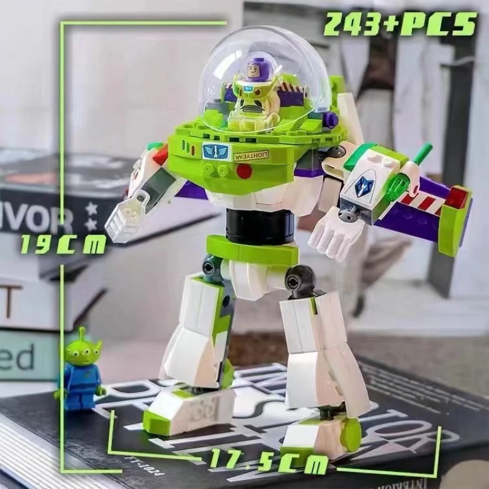 2025 Pixar T-oys Story Buzz Lightyear Mecha Puzzle Assembled Building ...