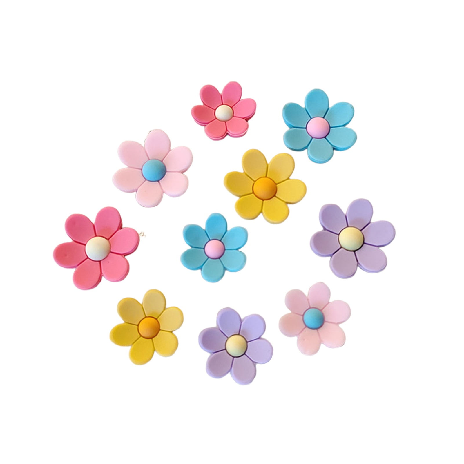2025 Plan, Cake Inserts, Kaireo Colorful Flower Cake Decoration Insert ...