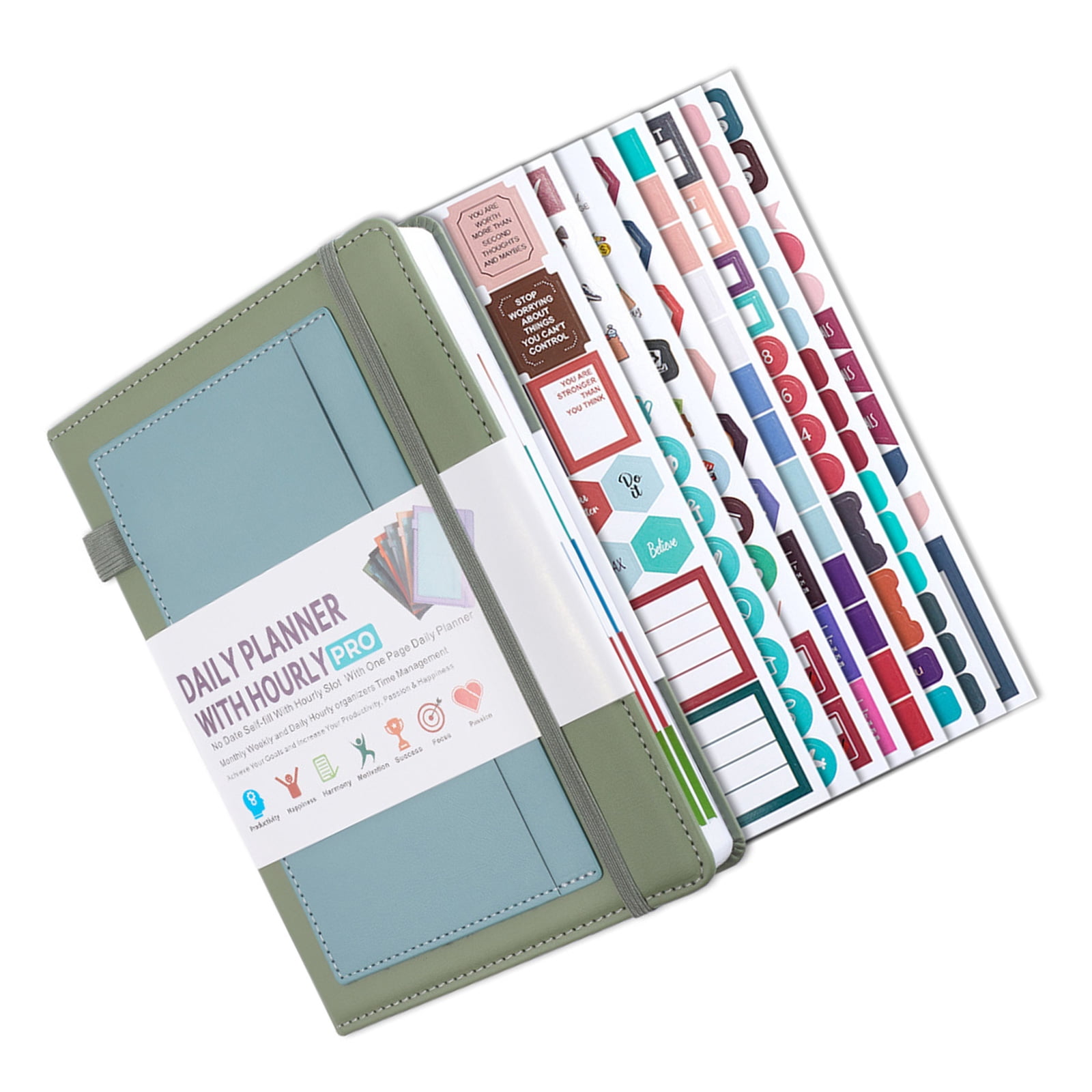 2025 Planner Agenda Book Schedule Notebook Daily/Weekly/Monthly Planner ...