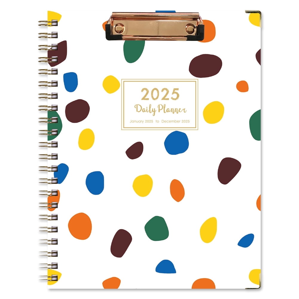 Bopika 2025 Planner with Clipboard, Weekly & Monthly Organizer from Jan ...
