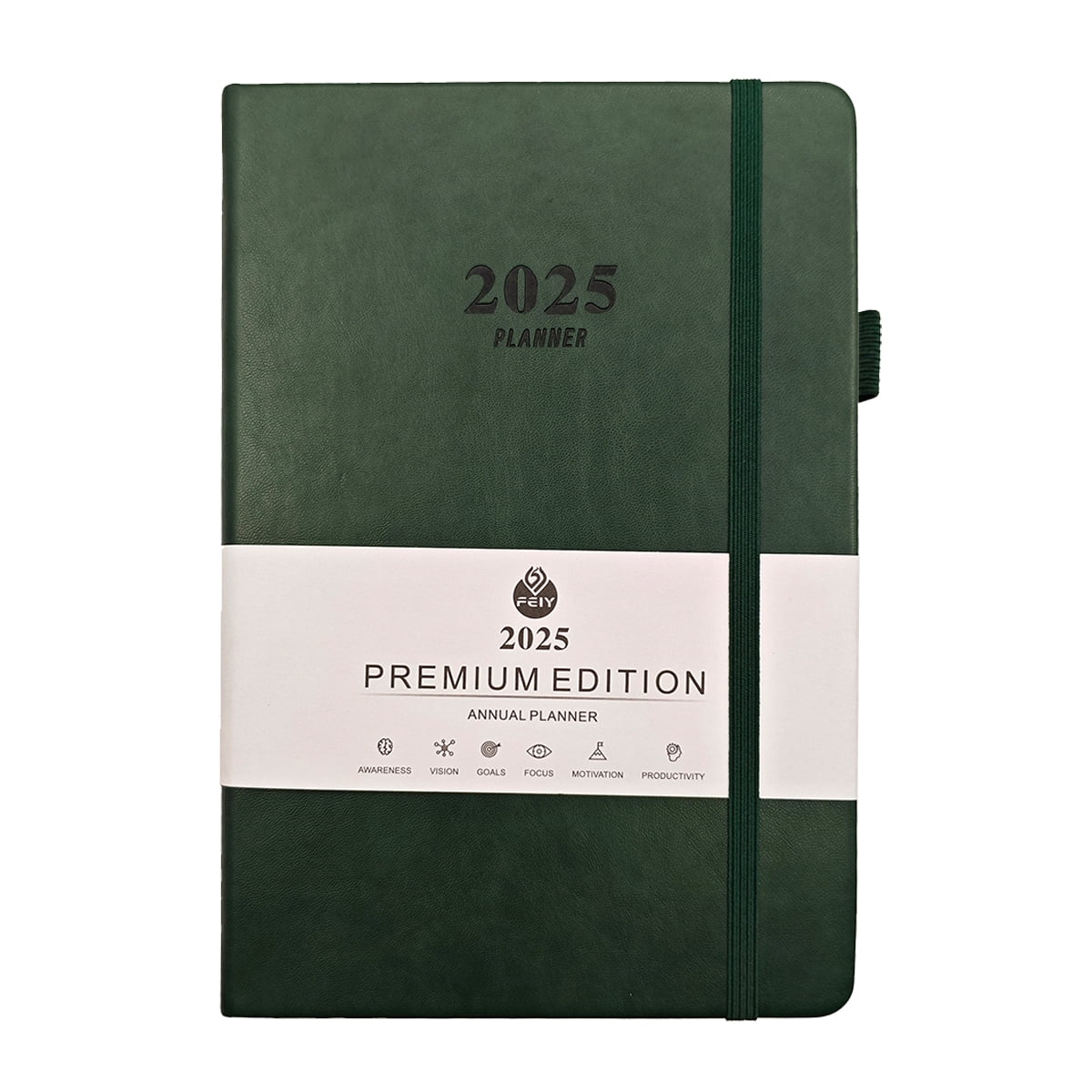 2025 Planner-Daily, Weekly & Monthly Hardcover Planner, Daily Schedule ...