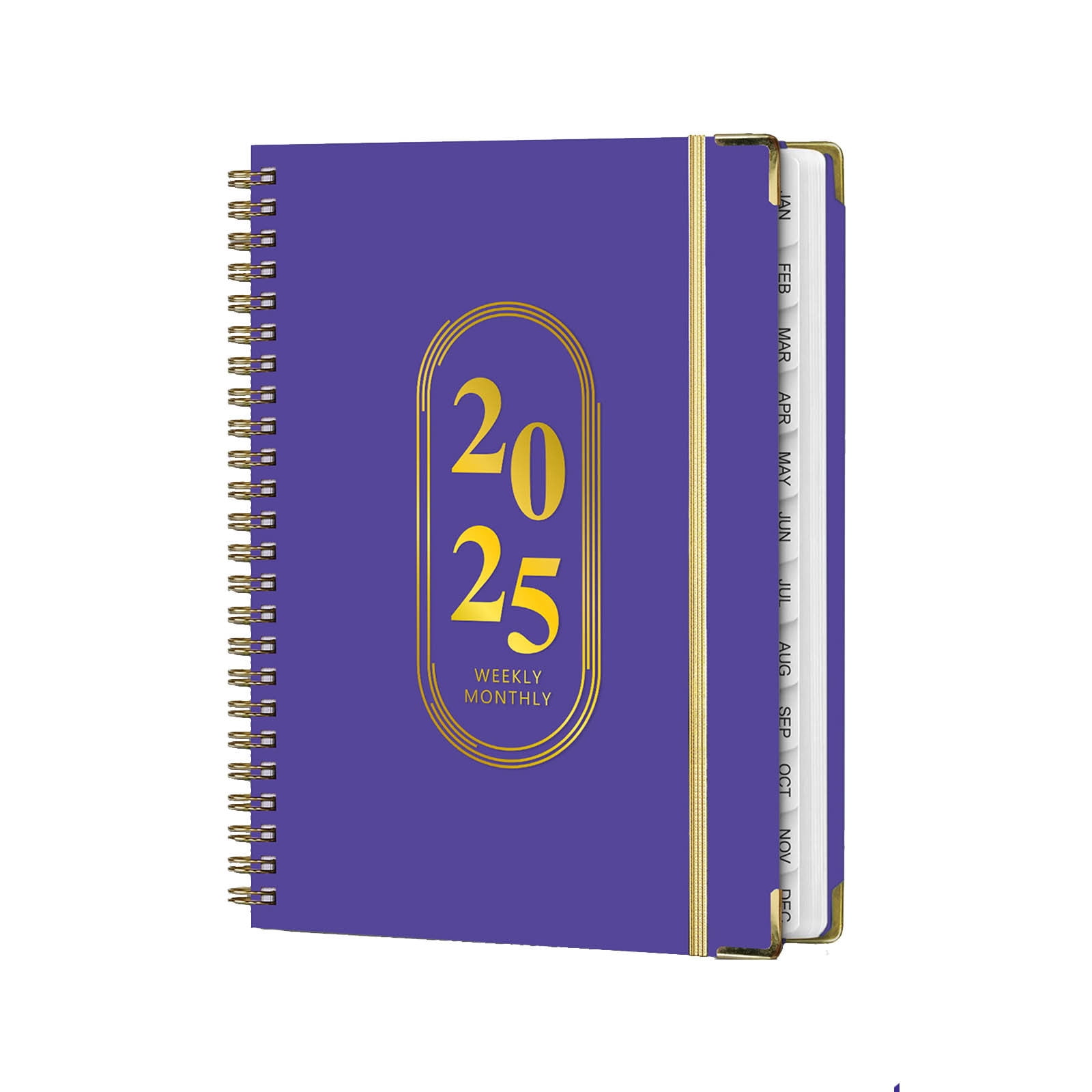 2025 Planner - Weekly And Monthly Planner Spiral Bound, January 2025 ...
