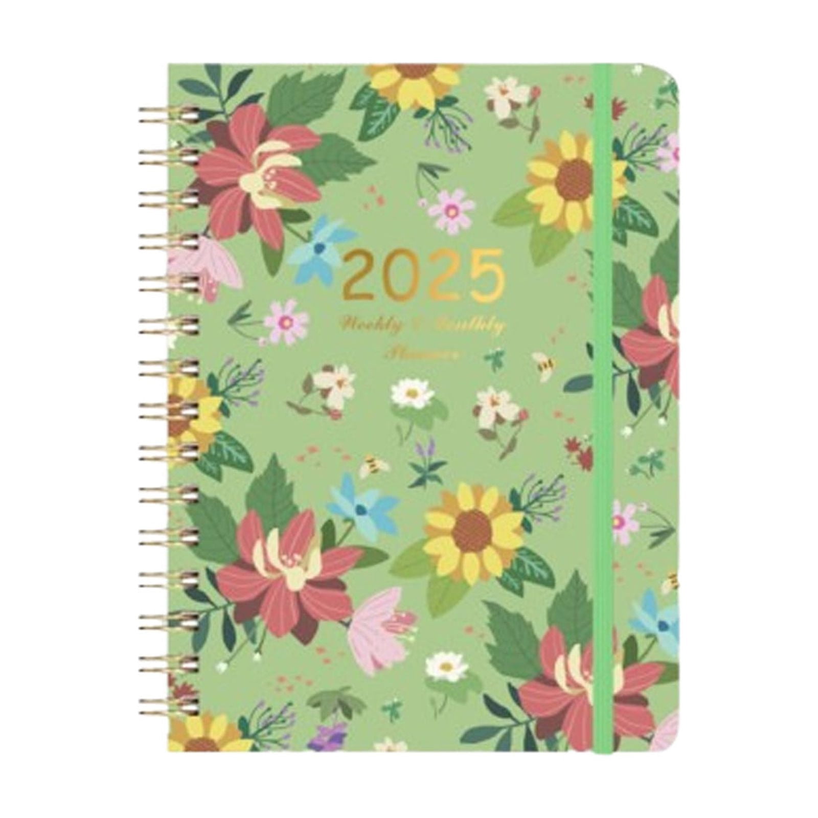 2025 Planner - Weekly and Monthly Planner Spiral Bound, Hardcover 2025 ...