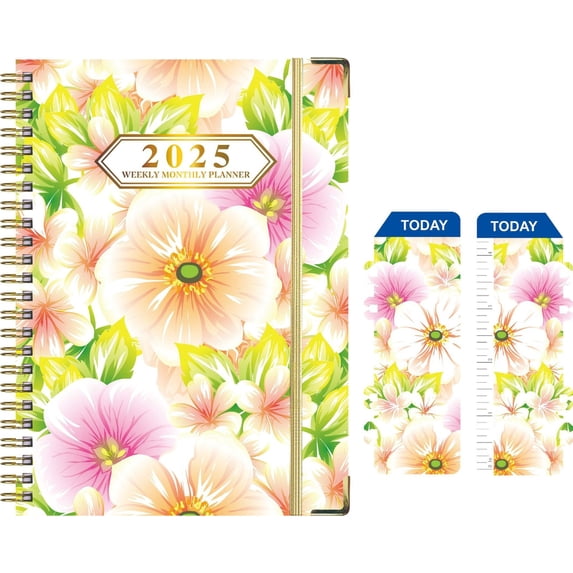 2025 Planner Weekly Planner Journal Notebook 71 Sheets 2025 Calendar ...