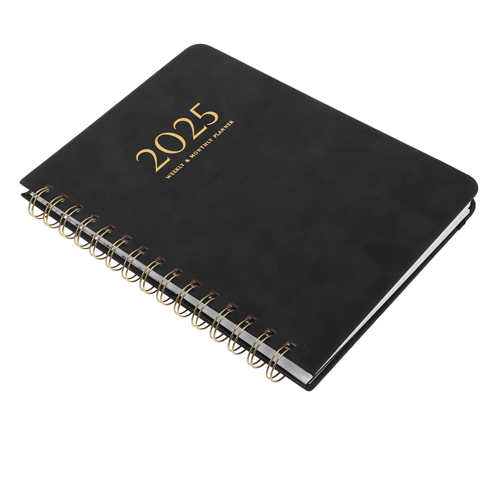 PU Leather Bound Calendar Budget Journal Planner Five Star Notebook ...