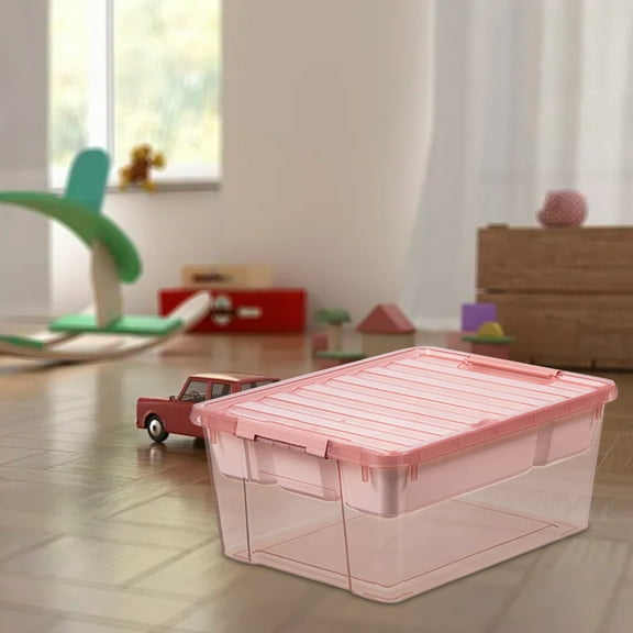 24QT Large Plastic Craft Organizers and Storage, Clear Art Supply ...