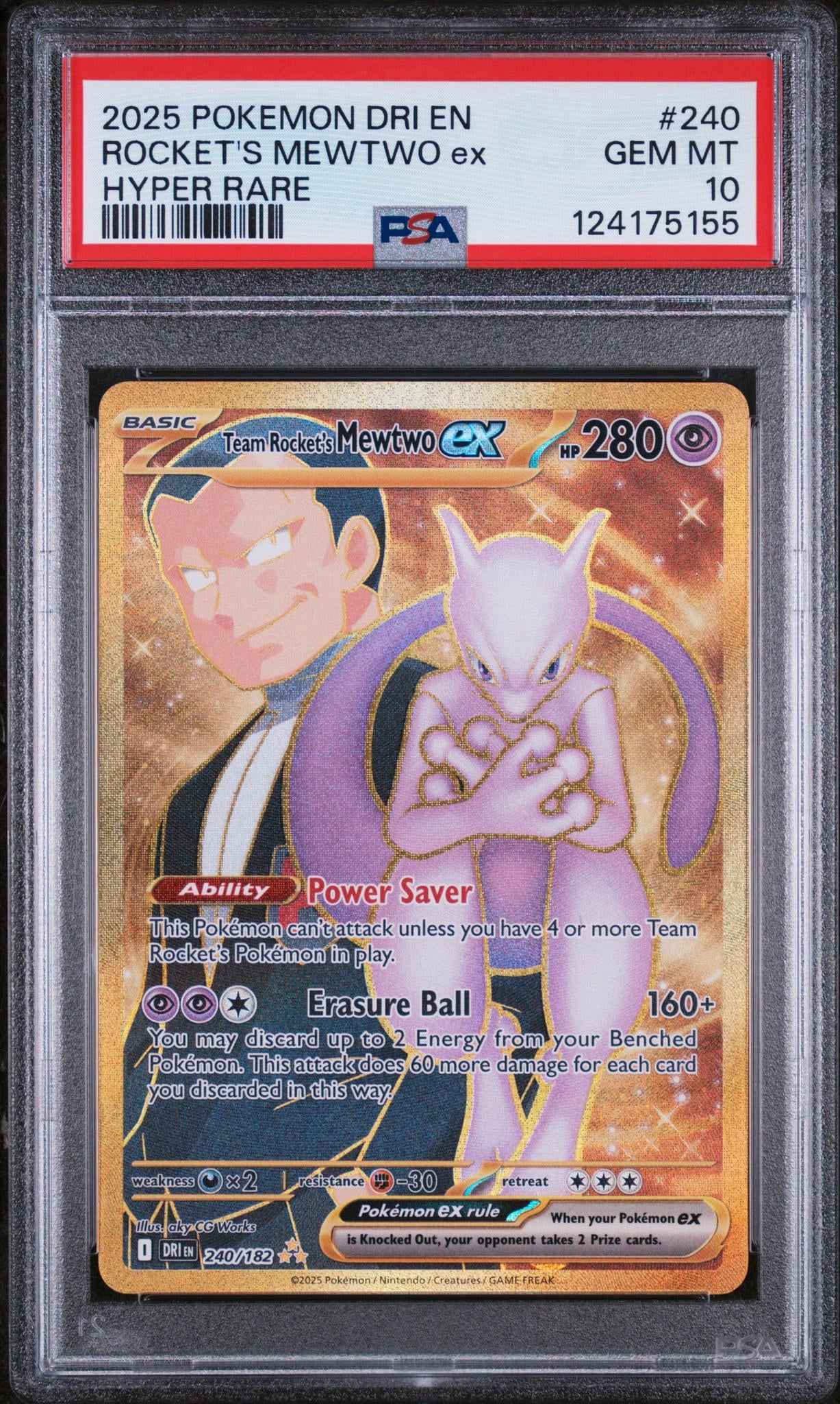 2025 Pokemon Scarlet and Violet Destined Rivals Hyper Rare Team Rocket ...