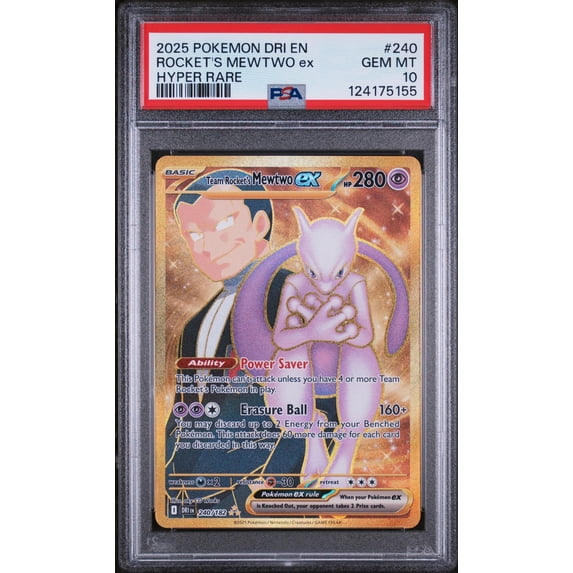 2025 Pokemon Scarlet and Violet Destined Rivals Hyper Rare Team Rocket ...