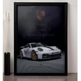 2025 Porsche 911 Gt3 Weissach Package Poster For Home Decor Living Room ...