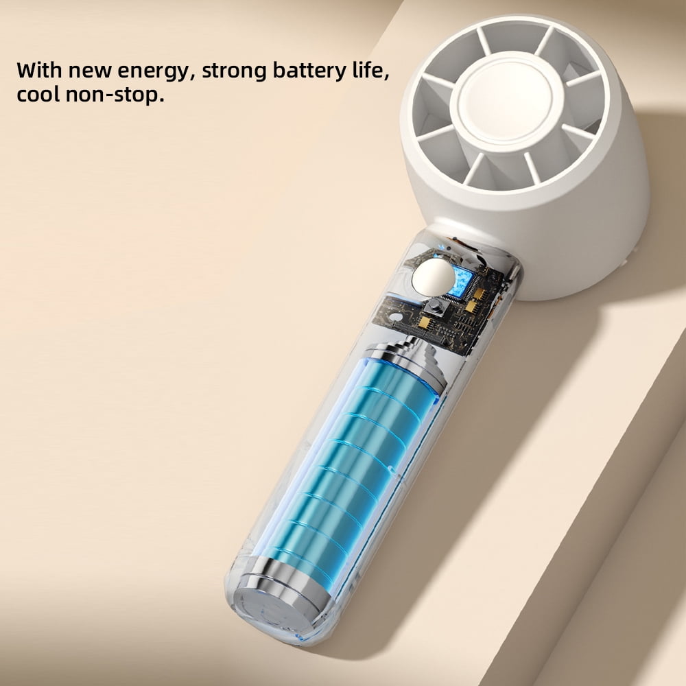 2025 Portable Mini Fan USB Rechargeable Handheld Air Cooler for Travel ...