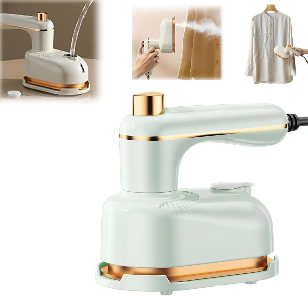 2025 Portable Steam lron,Vacuum Steamer for Clothes Fast 5-Second Heat ...