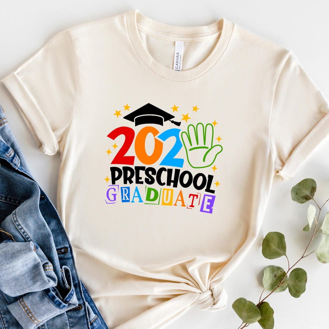 2025 Preschool Graduation Shirt, Graduate Funny T-Shirt -, Boys Girls ...