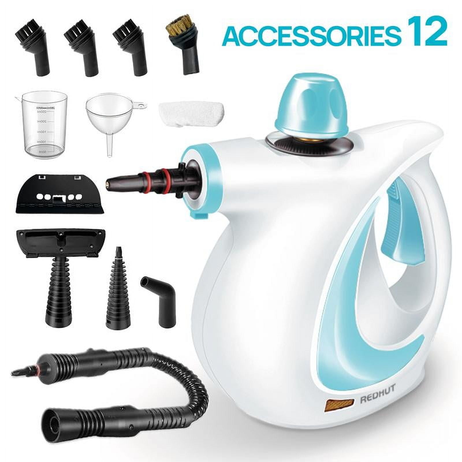 [2025] Pressurized Handheld Multi-Surface Natural Steam Cleaner with 12 ...