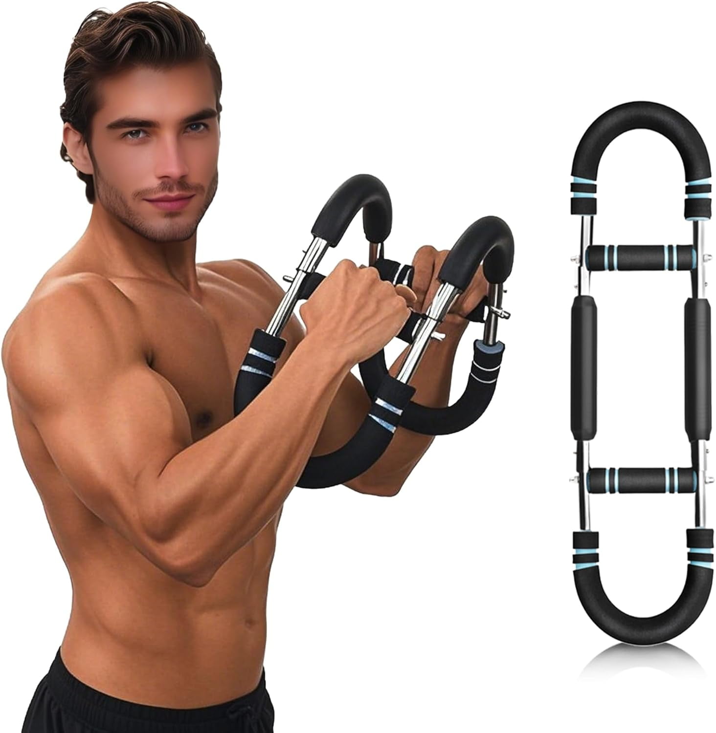 2025 Pro Saker Twister Arm Trainer - 40-100lb Adjustable Power Twister ...