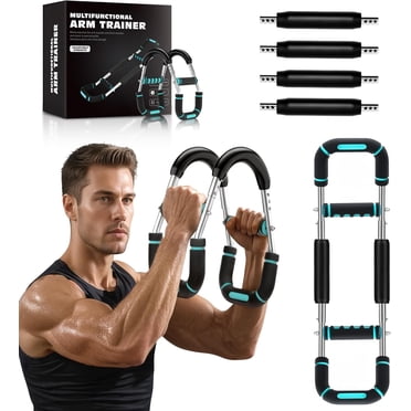FLYBIRD 2-in-1 Twister Arm Trainer with Ab Roller Wheel, Adjustable 22 ...