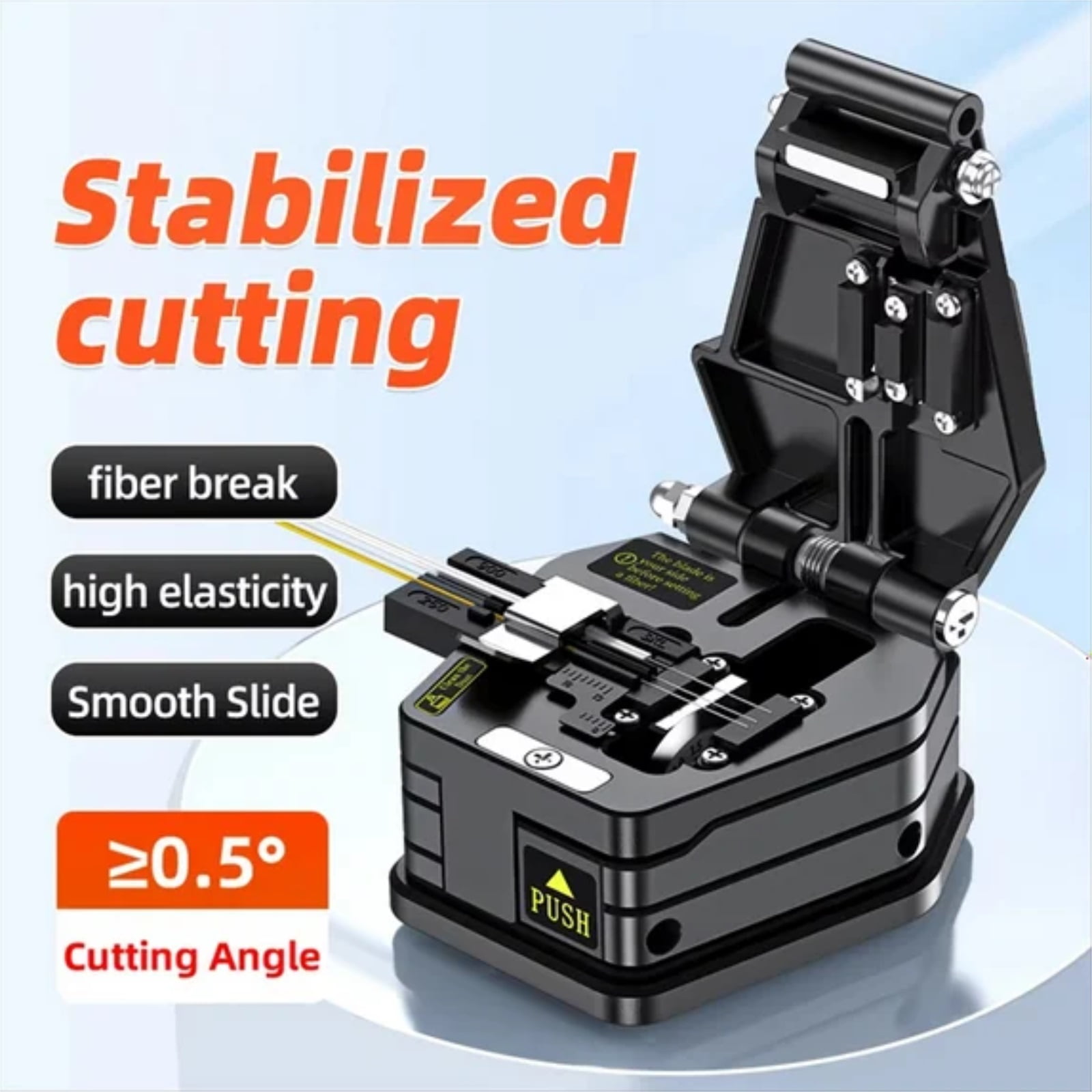 2025 Professional Fiber Optic Cleaver Tool - HB-6C Precision Fiber ...