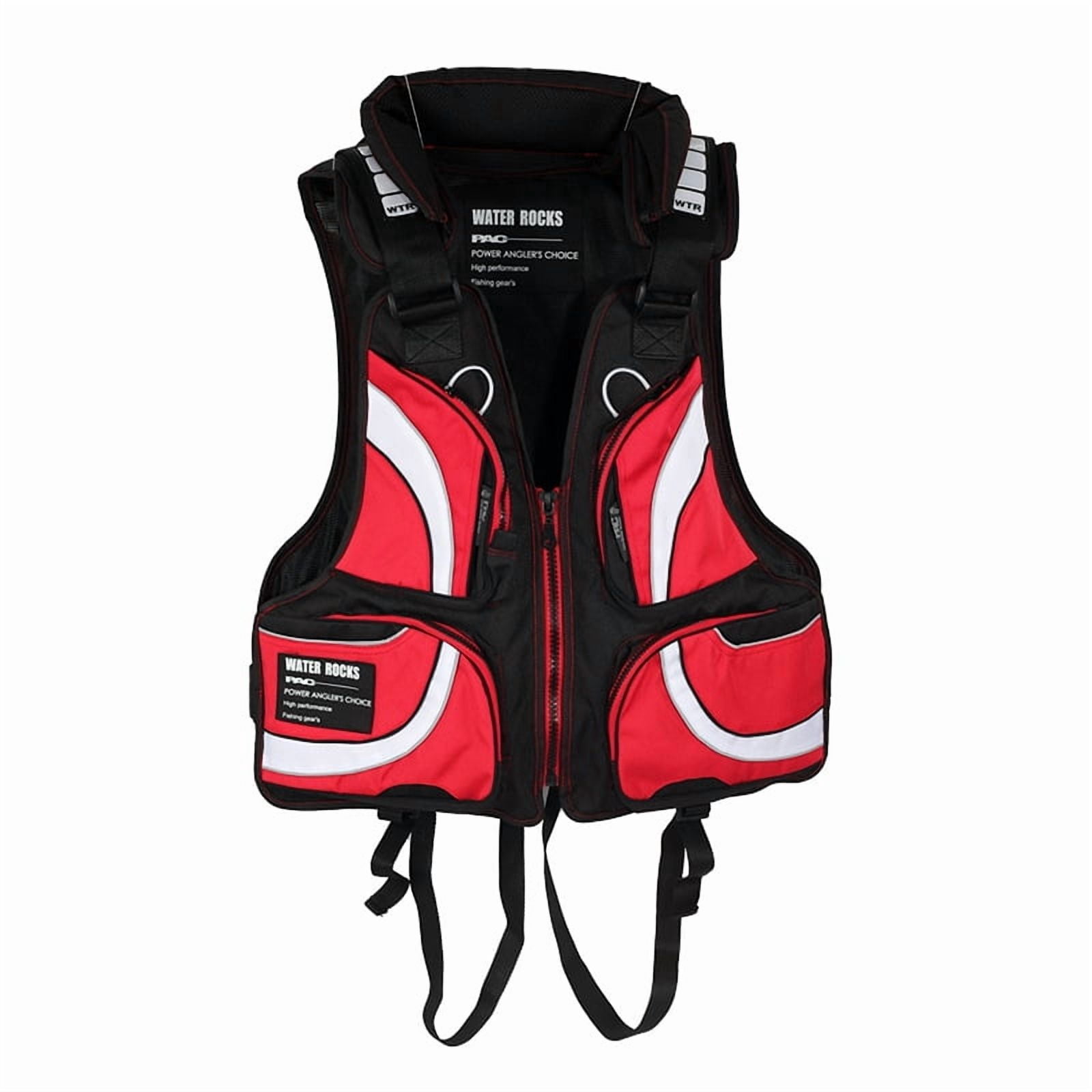 2025 Professional fishing life jacket, vest dual-purpose, collarless ...