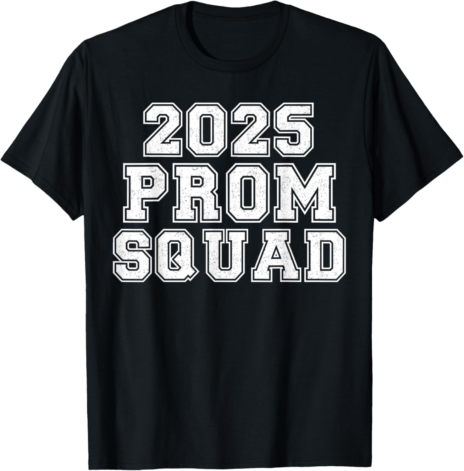 2025 Prom Squad Class Of 2025 Graduation Matching Vintage T-Shirt ...
