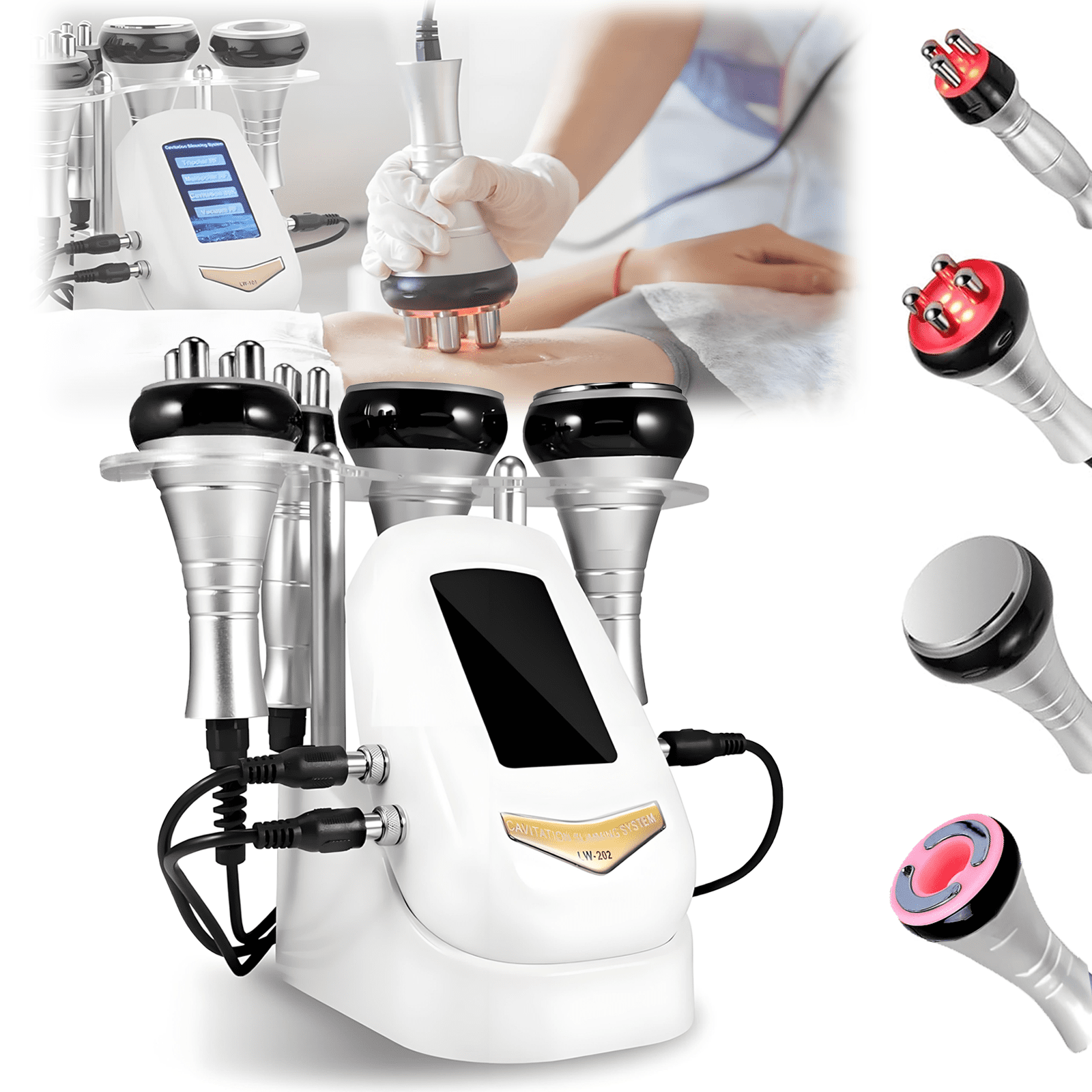 Docreld 2025 Radio Frequency Skin Care Device for Face/Body ...